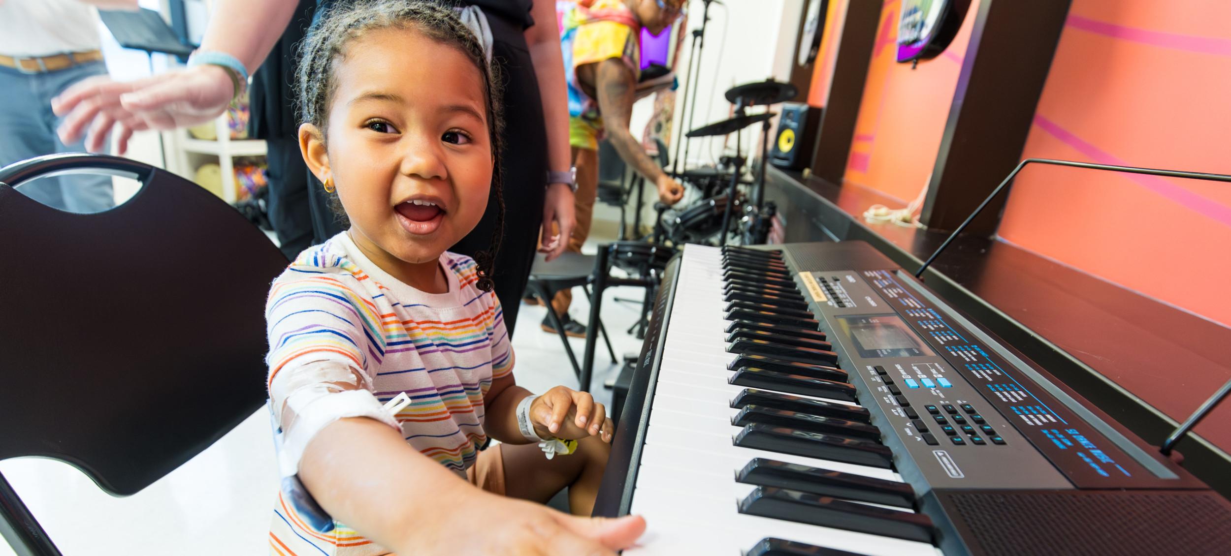 New Panda Cares Center of Hope Music Therapy Room opens at Children's ...