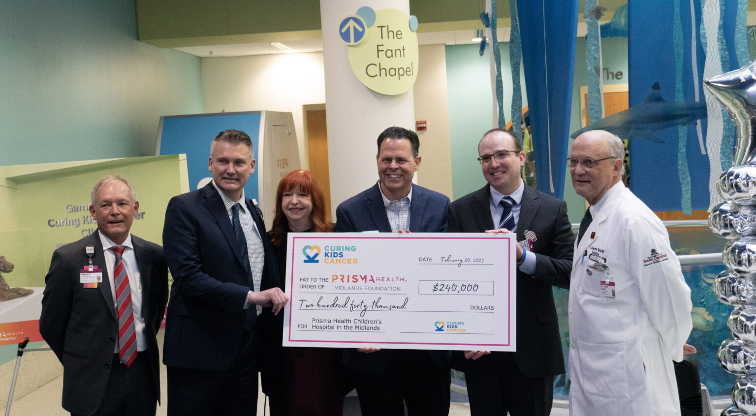 Curing Kids Cancer fulfills $1.2 million endowment to Prisma Health ...